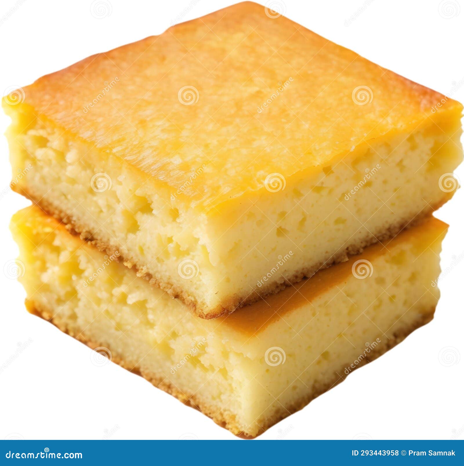 Image of Delicious-looking Cornbread. AI-Generated. Stock Photo - Image ...