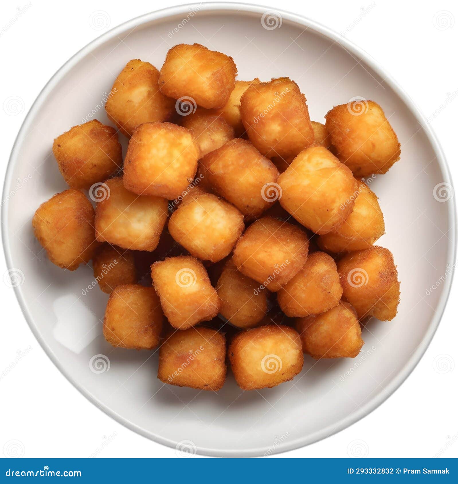 Image of Delicious-looking Tater Tots. AI-Generated. Stock Illustration ...