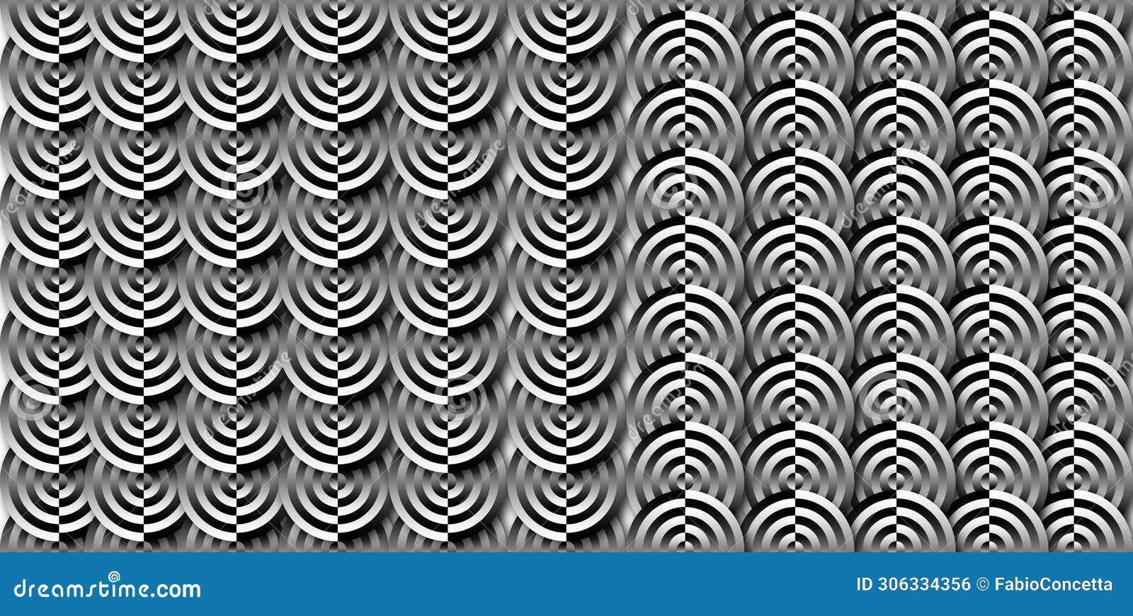 Abstract Background of Overlapping Opposite and Concentric Shades in ...