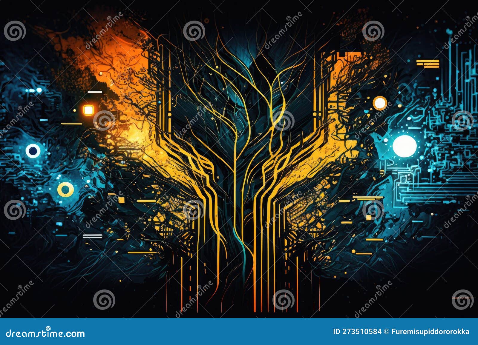 An Abstract Background Image that Represents the Complexity of the ...