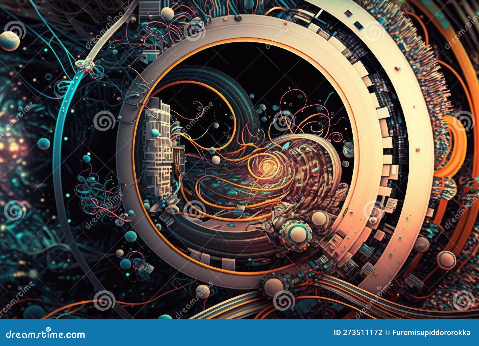 An Abstract Background Image that Represents the Complexity of the ...