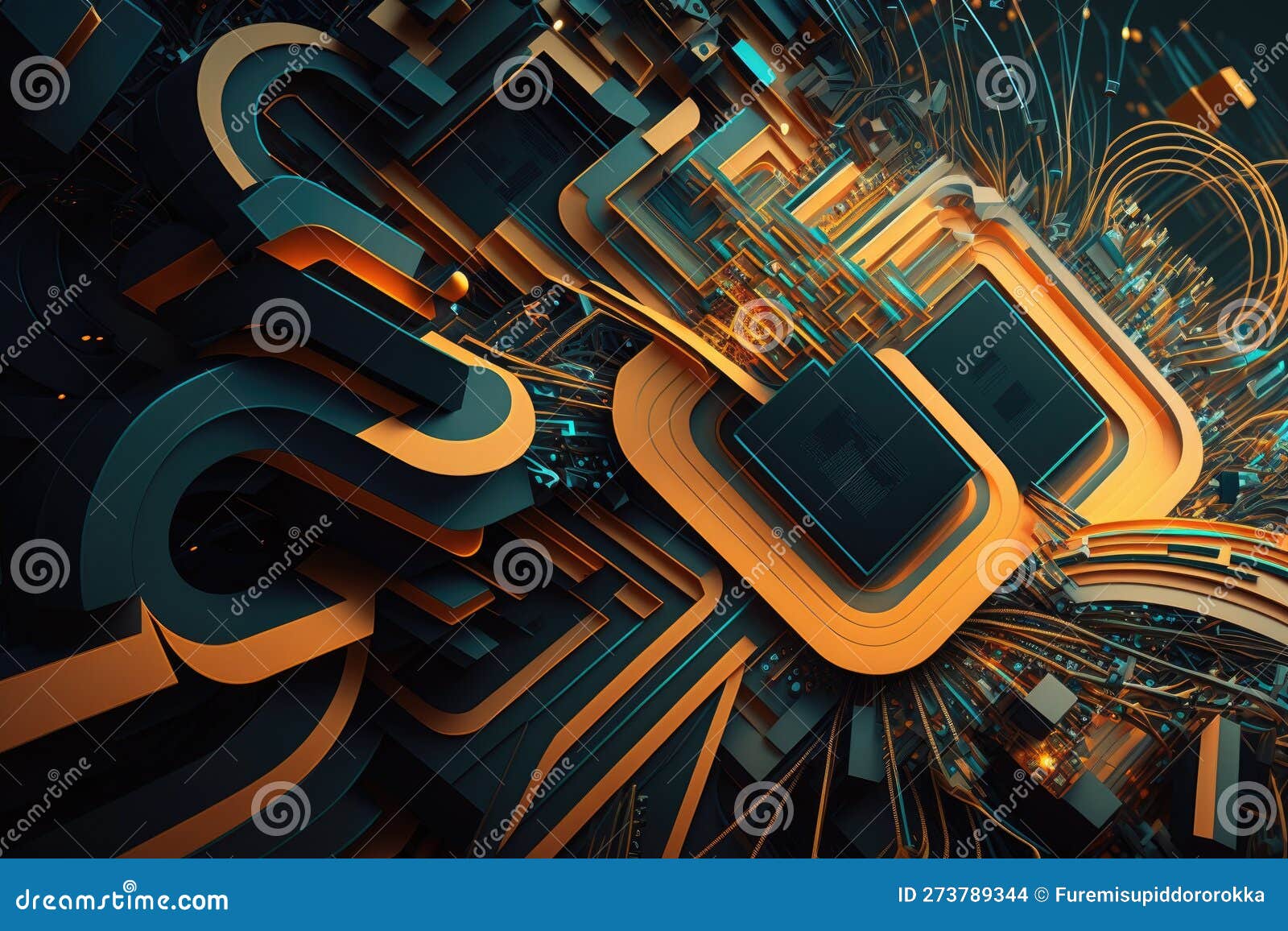An Abstract Background Image that Represents the Complexity of the ...