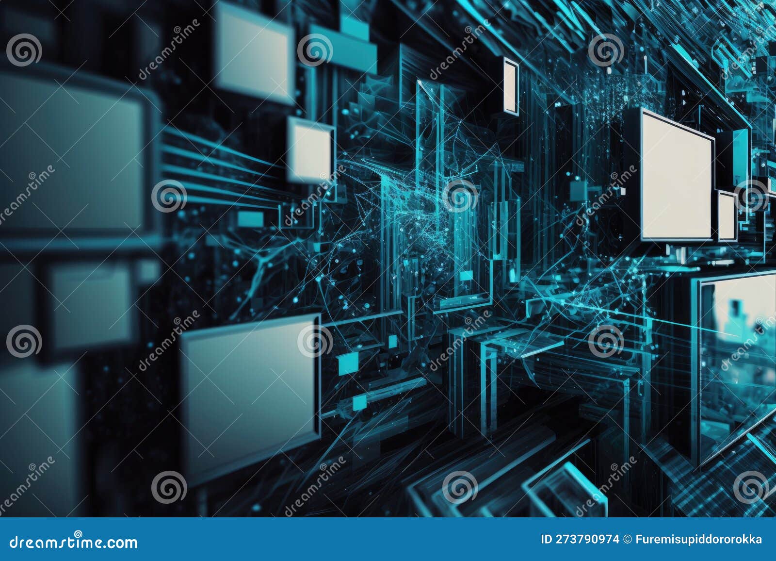 An Abstract Background Image that Represents the Complexity of the ...