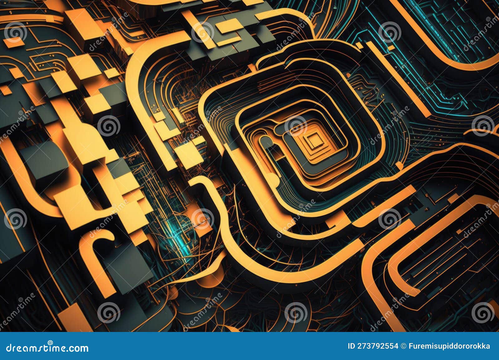 An Abstract Background Image that Represents the Complexity of the ...