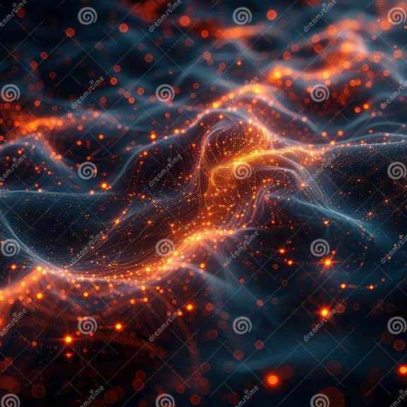 Image Depicts AI Using a Neural Network, Symbolizing Deep Learning ...