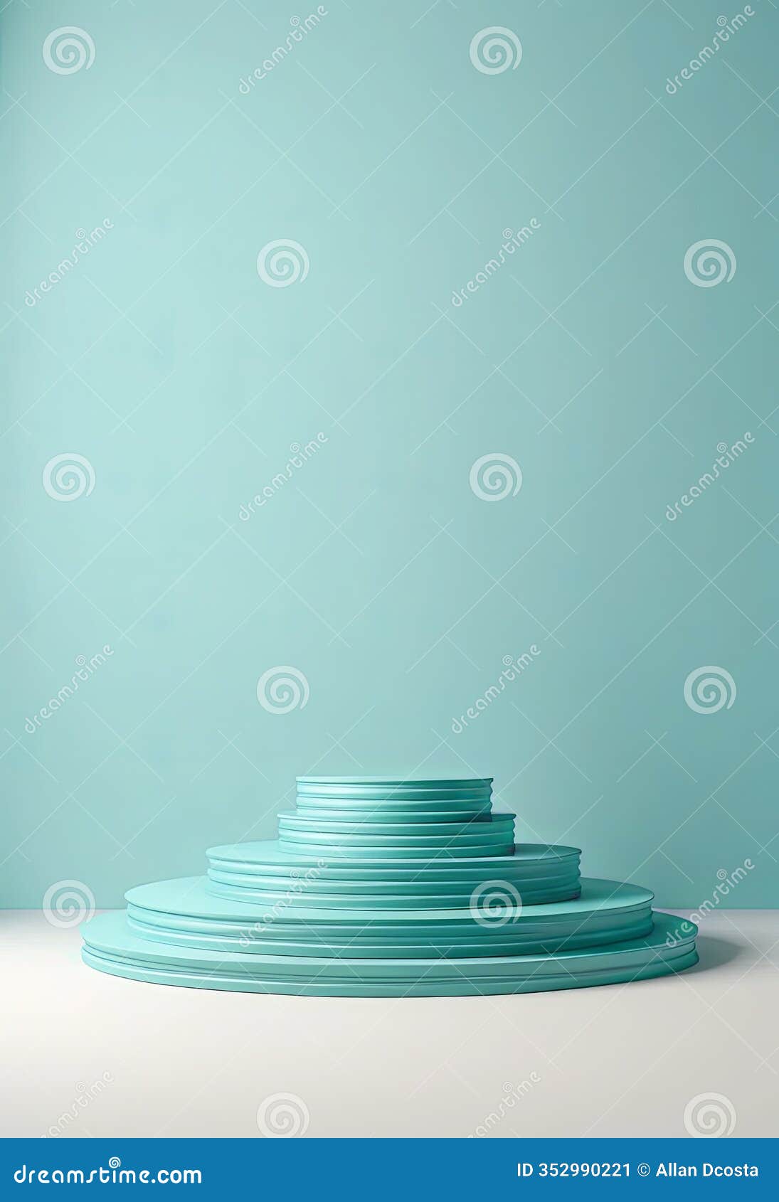 Minimalist Geometric Stage Design Decorative Setup Ideal for Staging ...