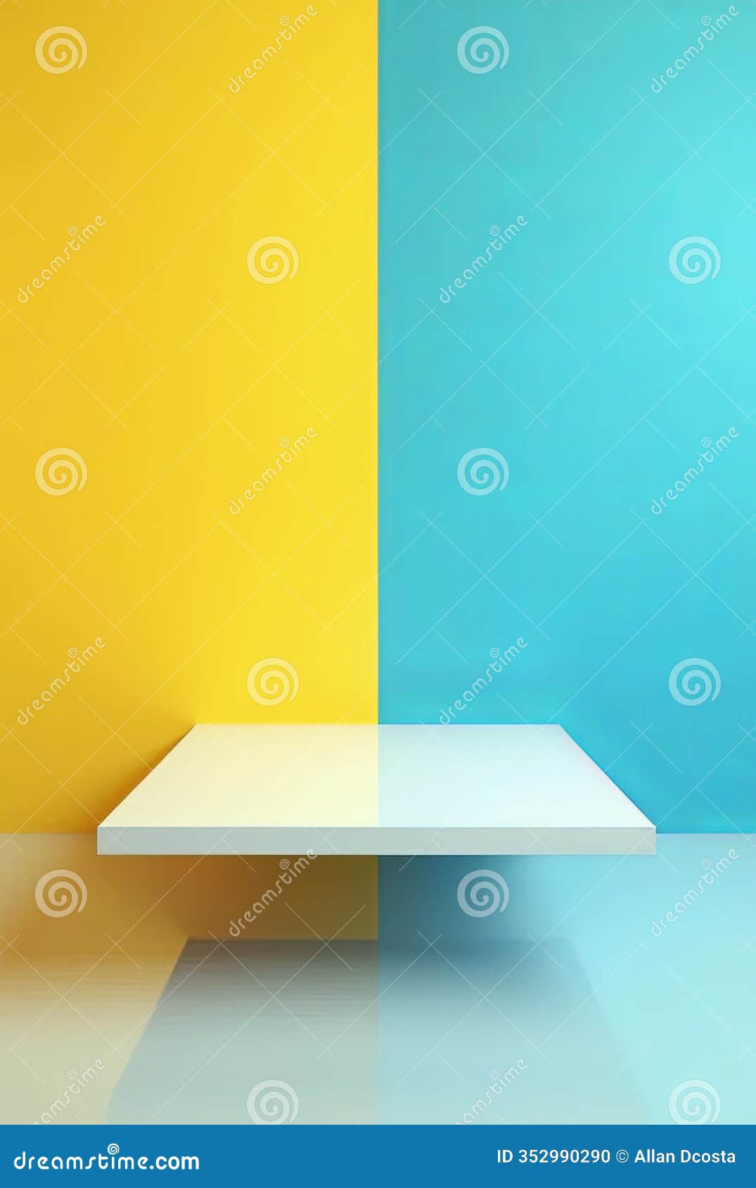 Minimalist Geometric Stage Design Decorative Setup Ideal for Staging ...