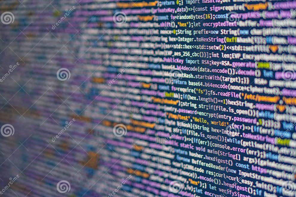 Image Depicts a Creative, Artistic Representation of Binary Code within ...