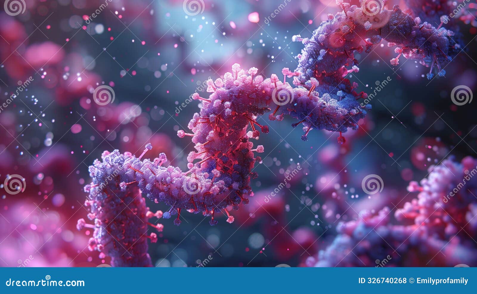 CRISPR Cas Mechanism Visualization Stock Photo - Image of research ...