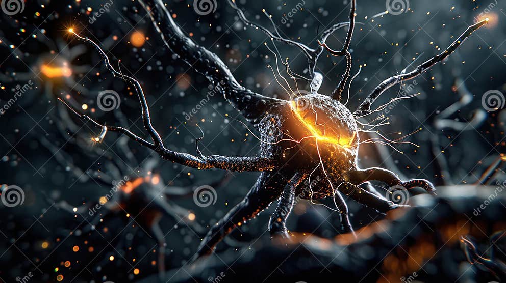 Quantum Neural Circuit: High-Tech Sci-Fi Digital Brain for Artificial ...