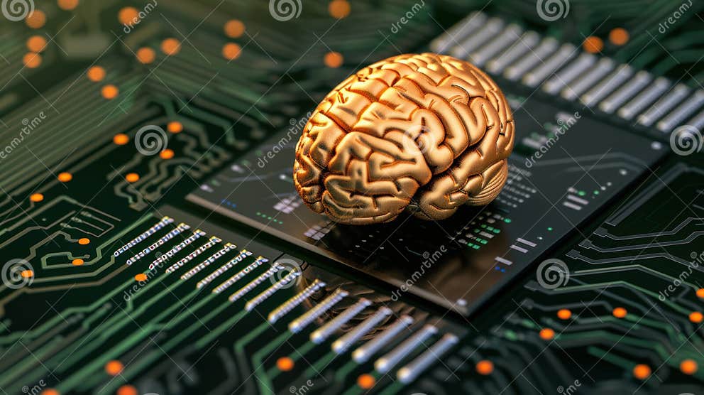 Quantum Neural Circuit: High-Tech Sci-Fi Digital Brain for Artificial ...