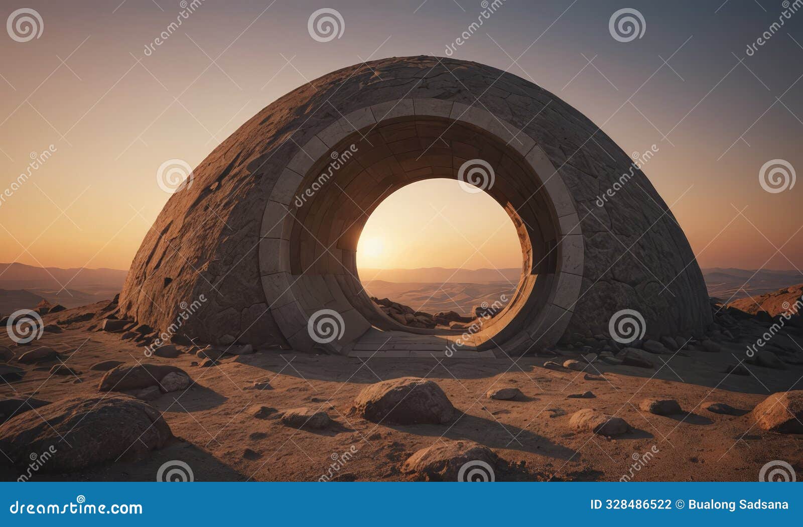 Harsh Stone Heart On A Uniform Background Stock Photography ...