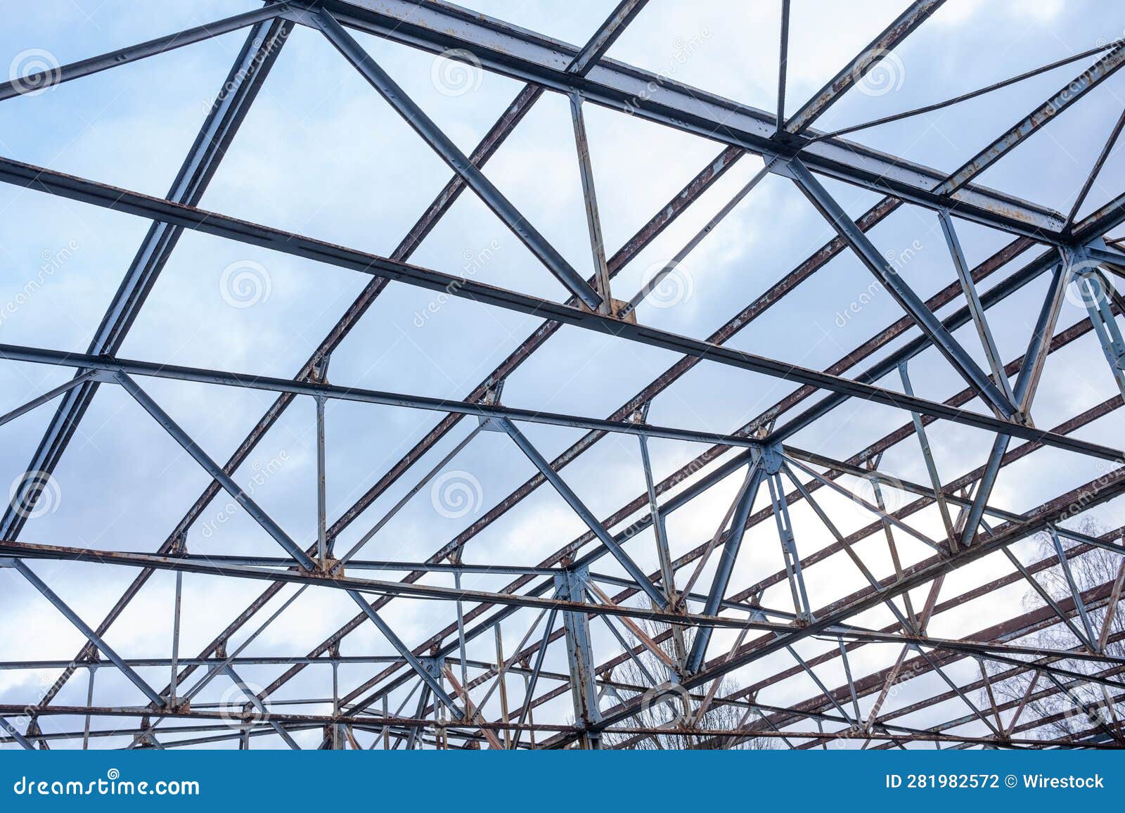 Large Open Area with Structure and Concrete Work in it All Stock Photo ...