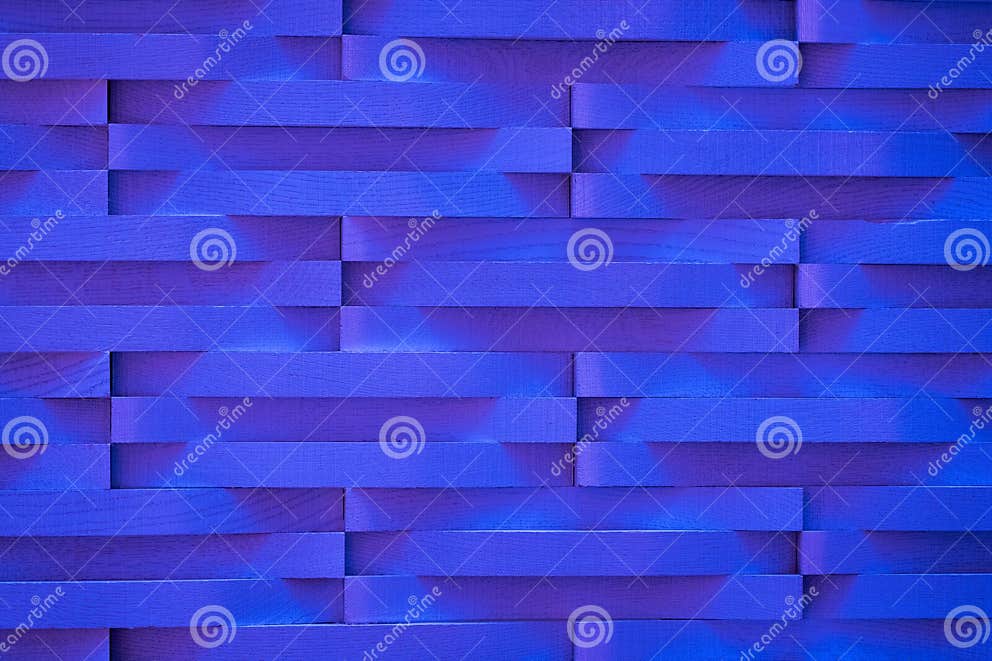 This Image Depicts a Modern Design Composed of Blue Rectangles Arranged ...