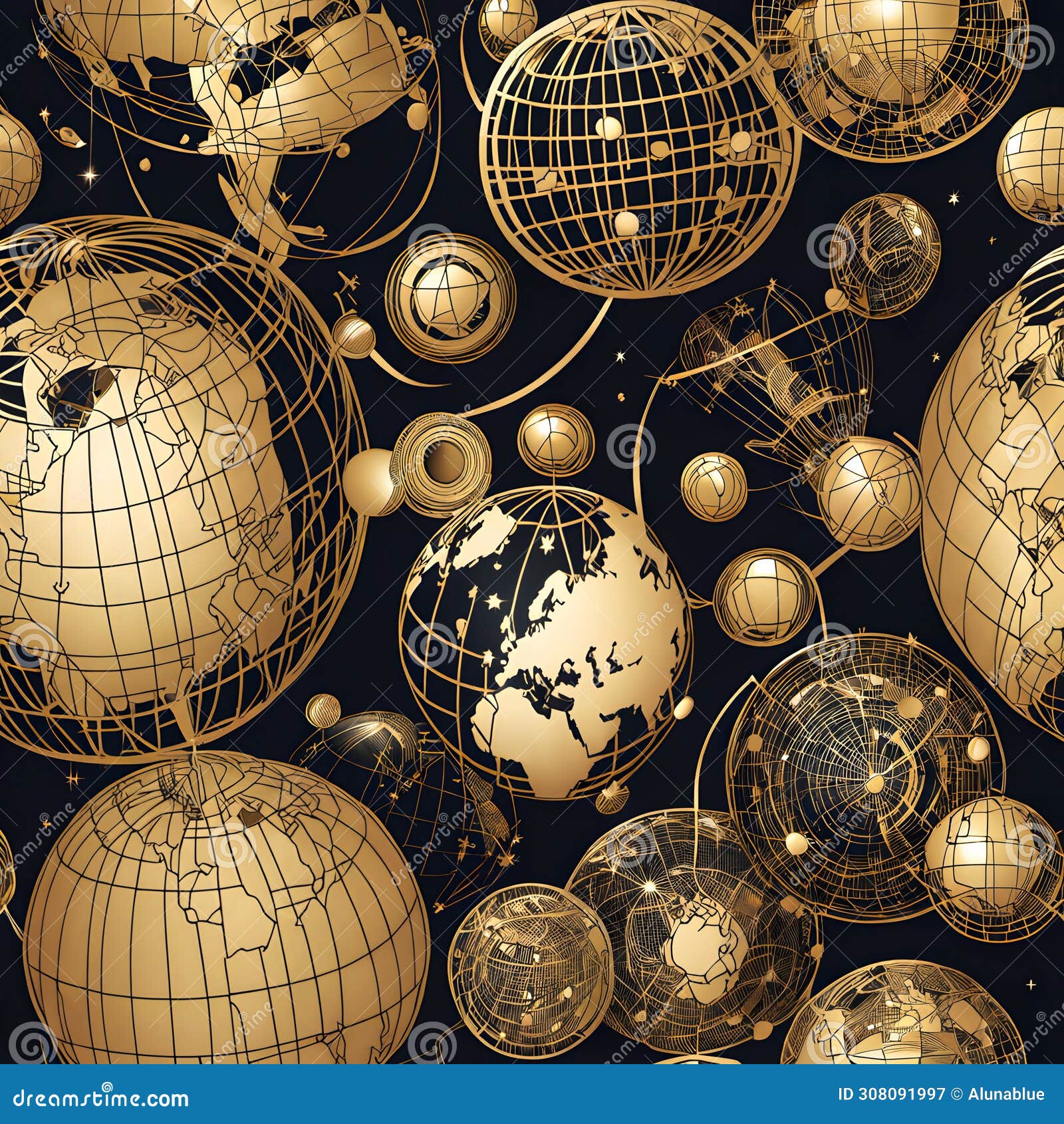 A Crazy World of Spherical Objects Resembling Different Styles of ...