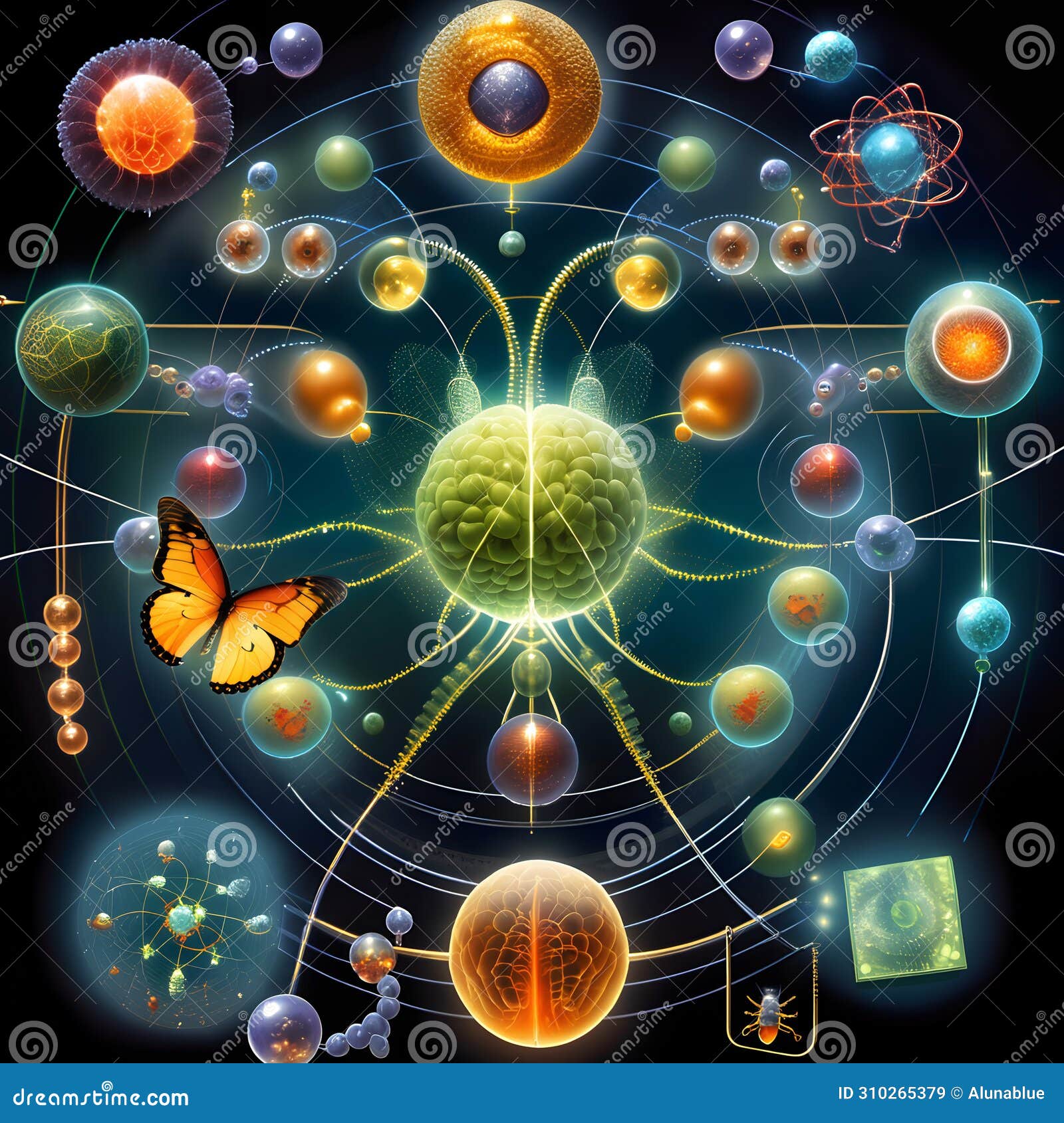 A Visual Metaphor for the Interconnectedness of Life, Science, and the ...