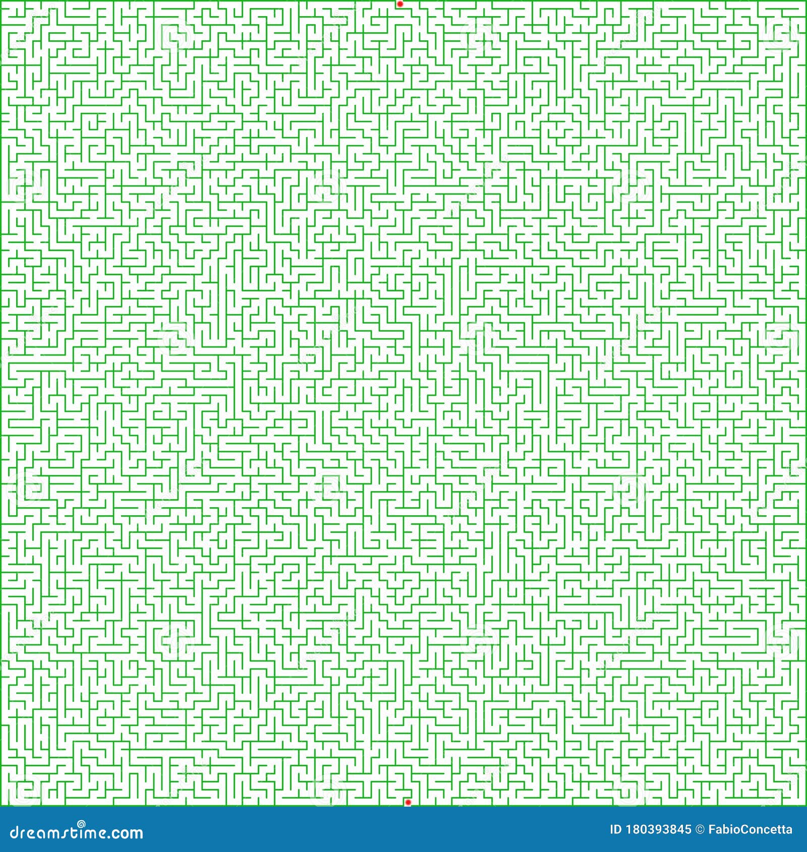 Large and Essential Green Labyrinth Background Stock Illustration ...