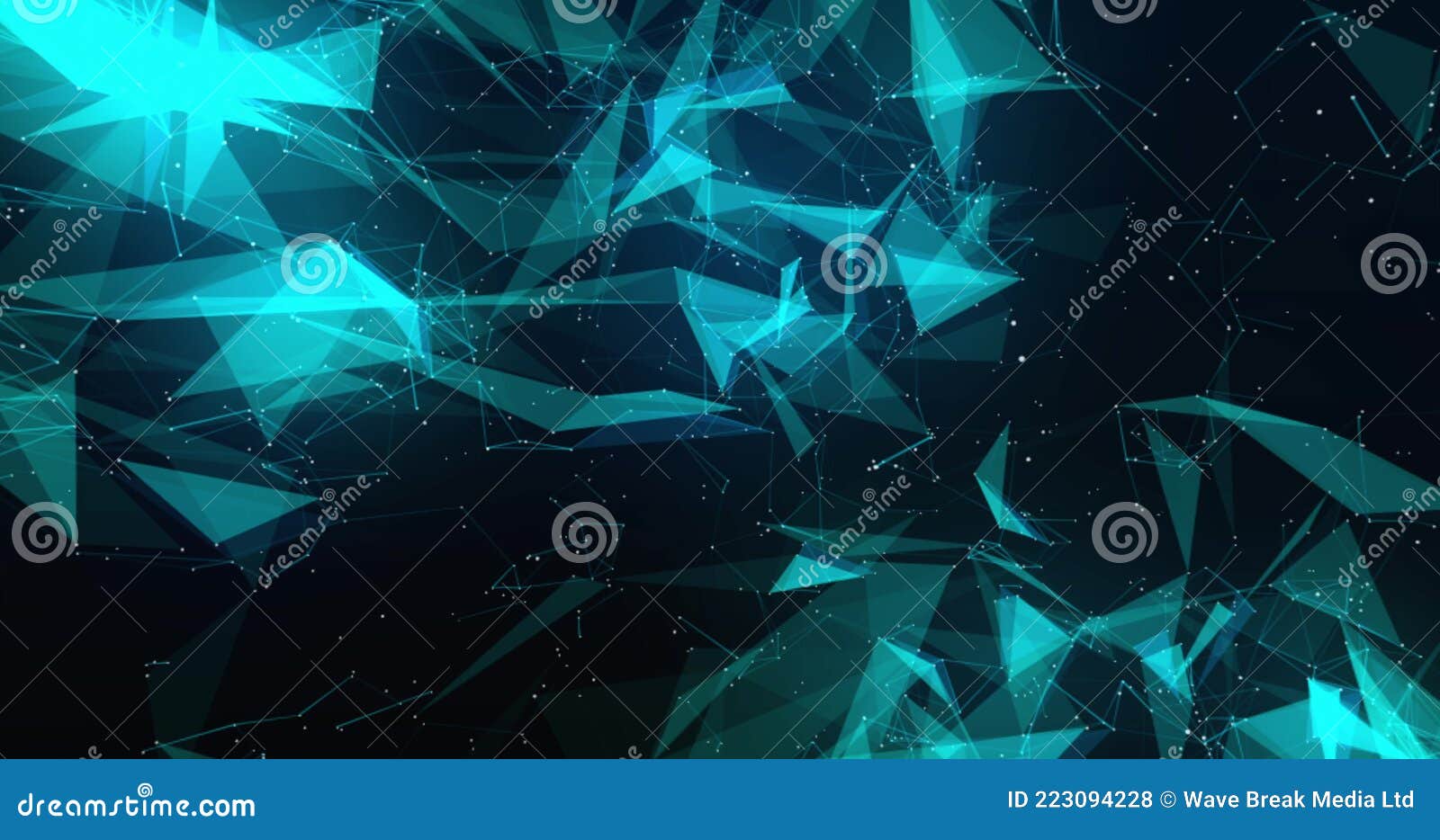 Image of Detailed Plexus Structure 4k Stock Illustration - Illustration ...