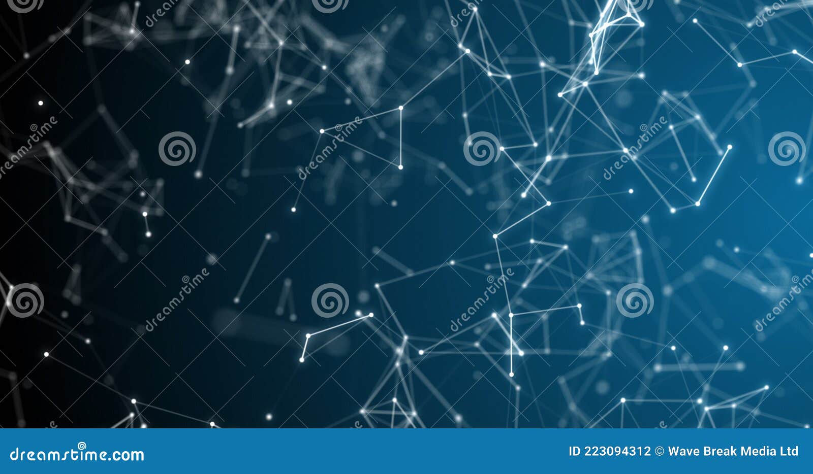 Image of Detailed Plexus Structure 4k Stock Illustration - Illustration ...