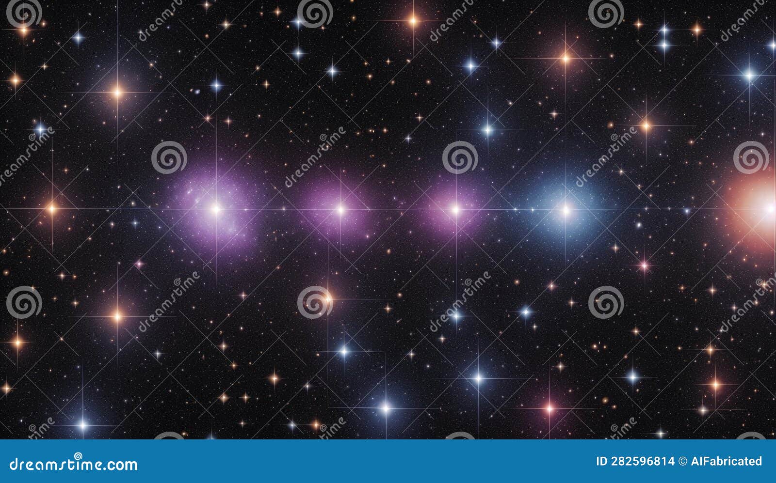 An Image of a Detailed Image of a Star Field with Many Stars Stock ...