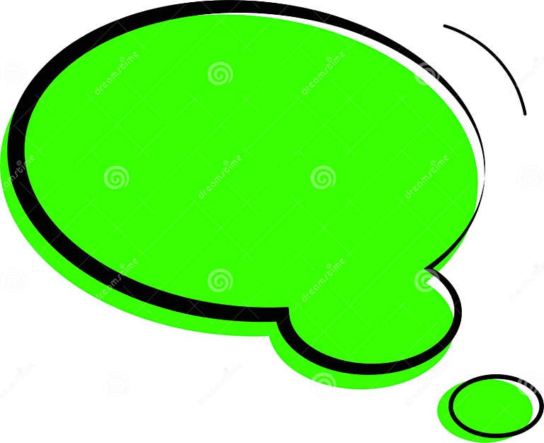 The Image of the Dialogue in Bright Colors. Stock Vector - Illustration ...