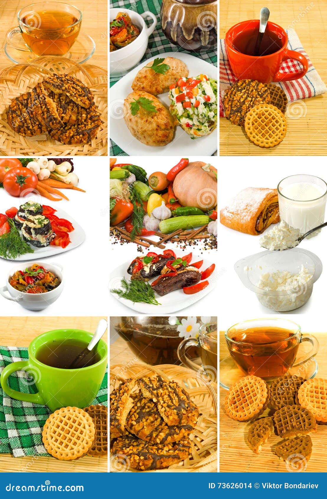 Image of Different Foods Closeup Stock Photo - Image of appetizing ...