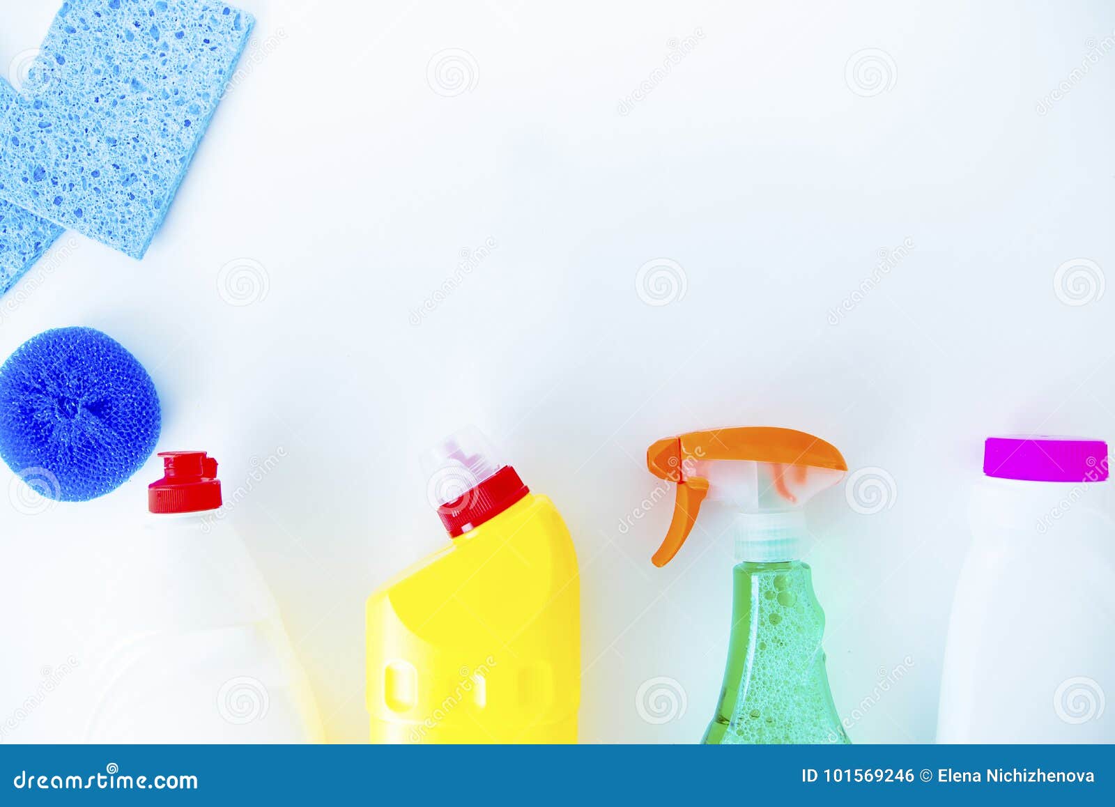 Things for cleaning stock photo. Image of cutout, color - 101569246