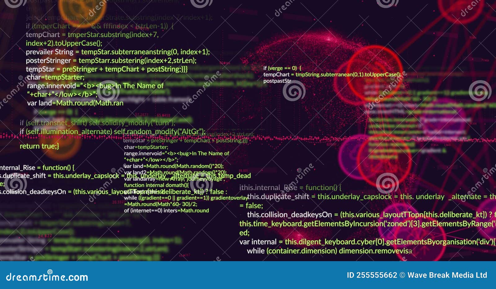 Image of Digital Computer Icons Interconnecting with Lines and ...