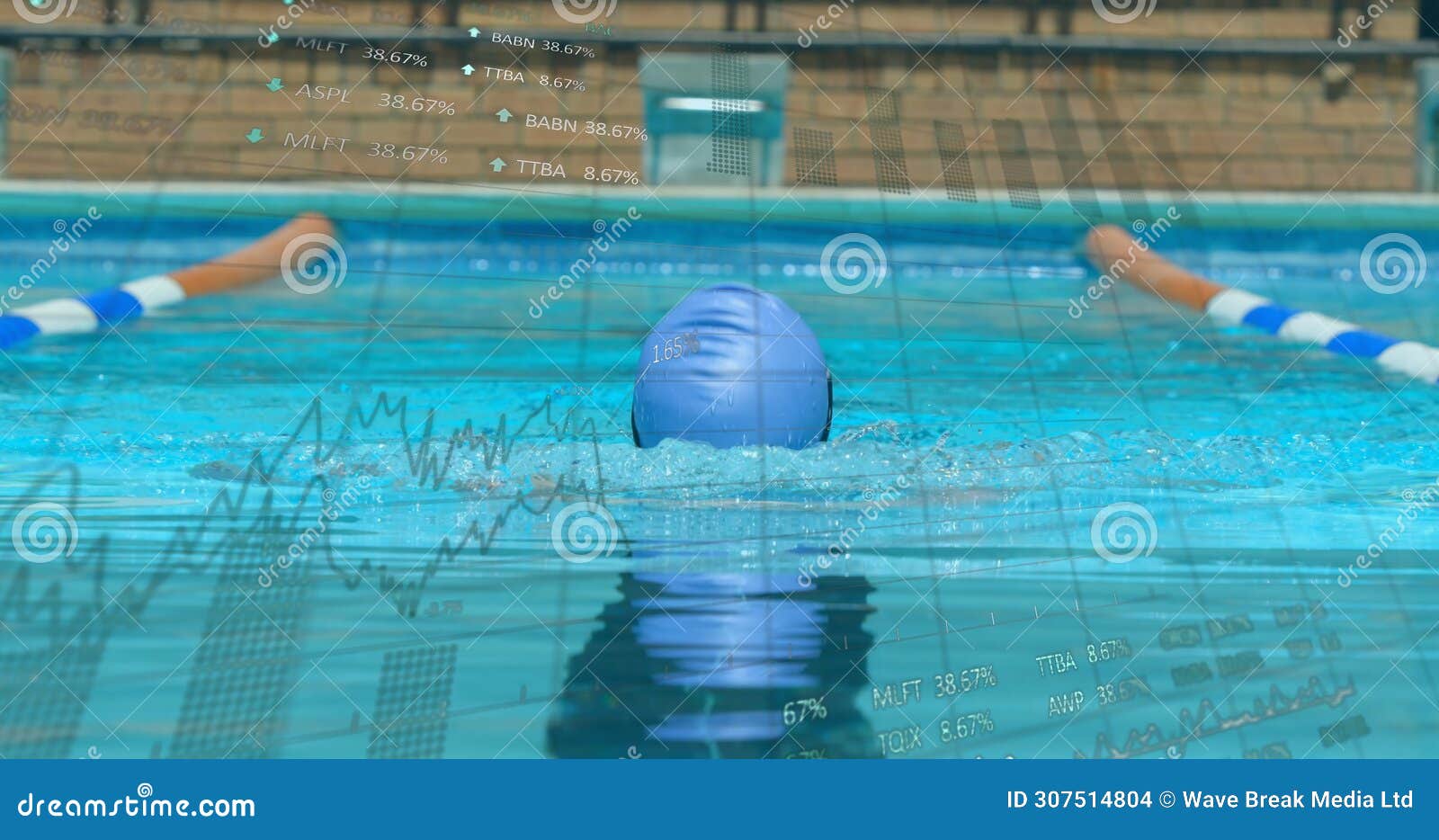 Image of Digital Interface with Scopes Scanning and Data Processing ...