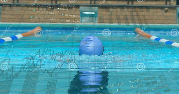 Image of Digital Interface with Scopes Scanning and Data Processing ...