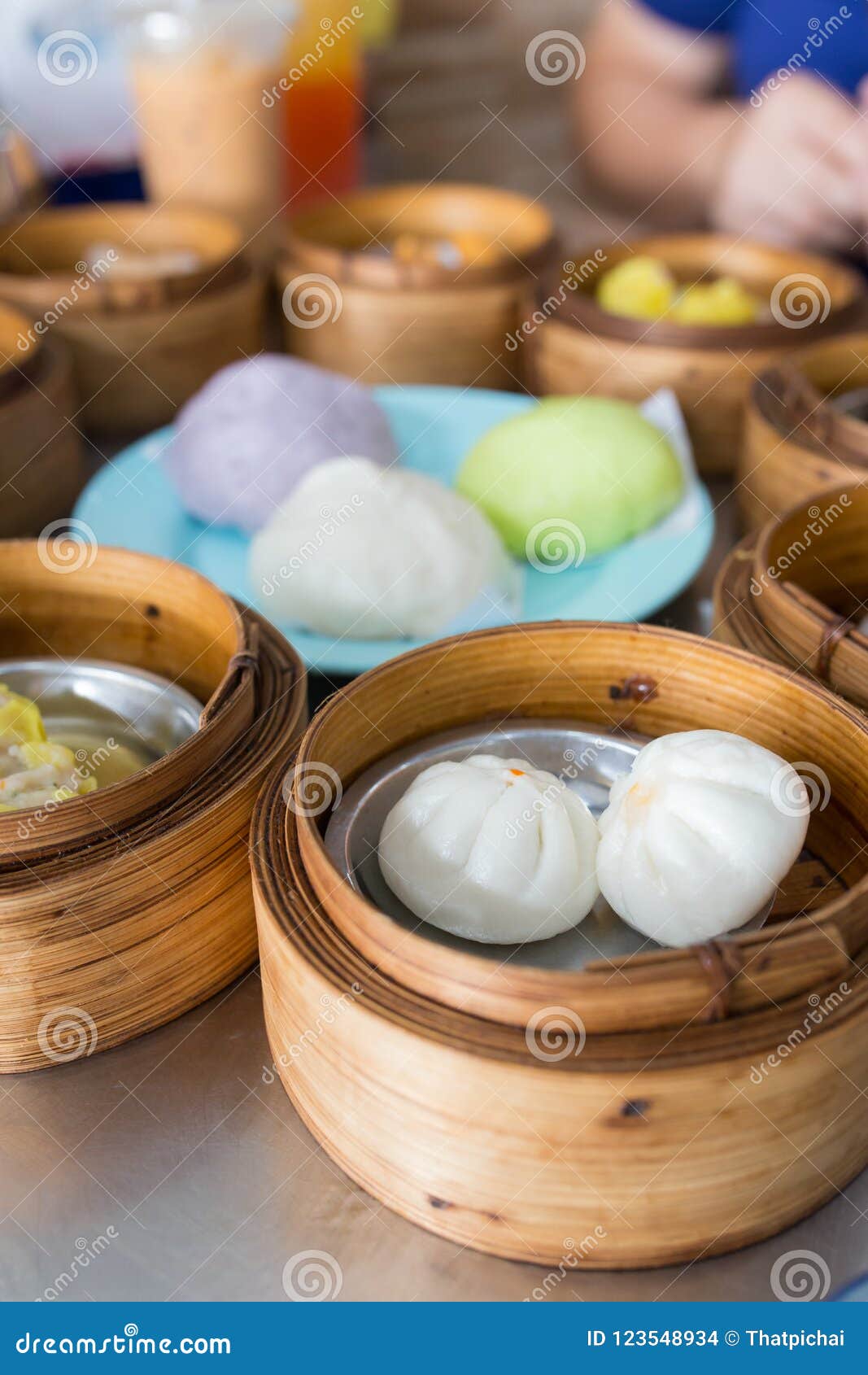 An Image of Dim Sum stock photo. Image of brunch, shrimp - 123548934