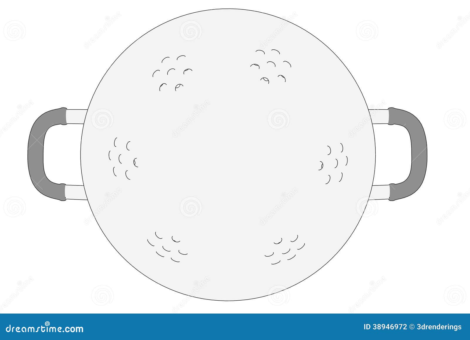 Image of dish - sieve stock illustration. Illustration of metal - 38946972