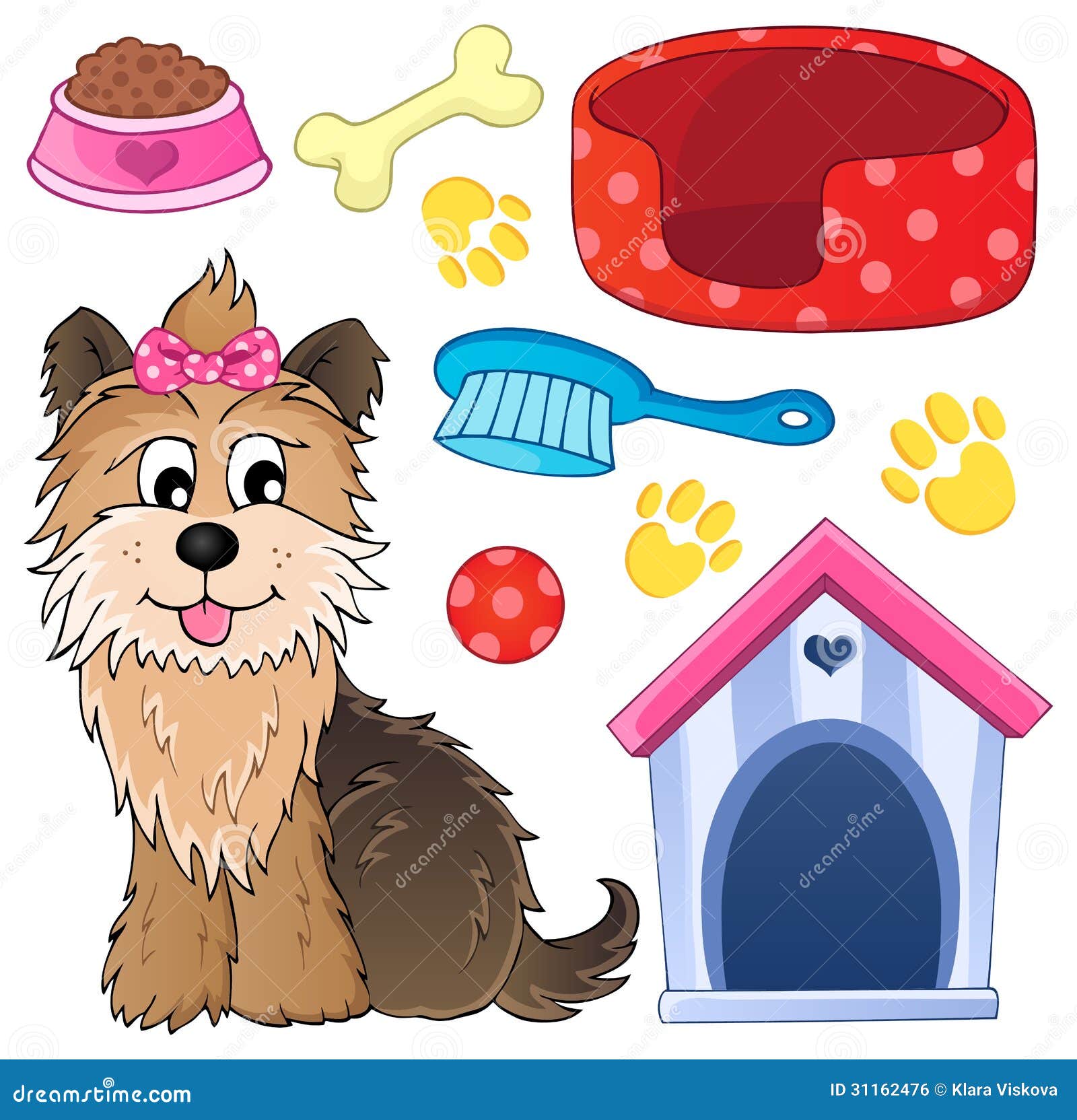 Image with dog topic 5 stock vector. Illustration of cartoon - 31162476