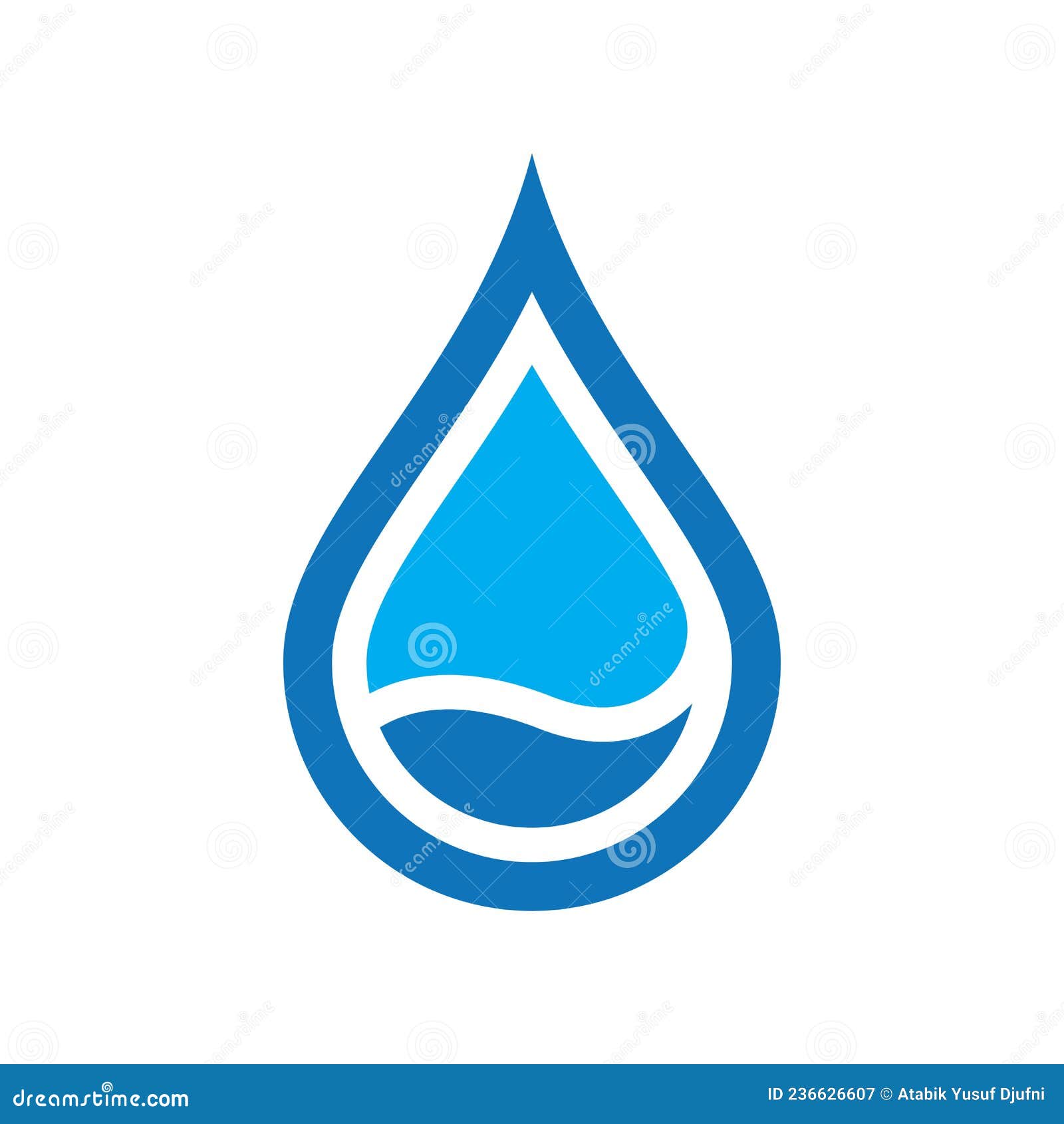 Image Du Logo De La Goutte D'eau Illustration de Vecteur - Illustration ...