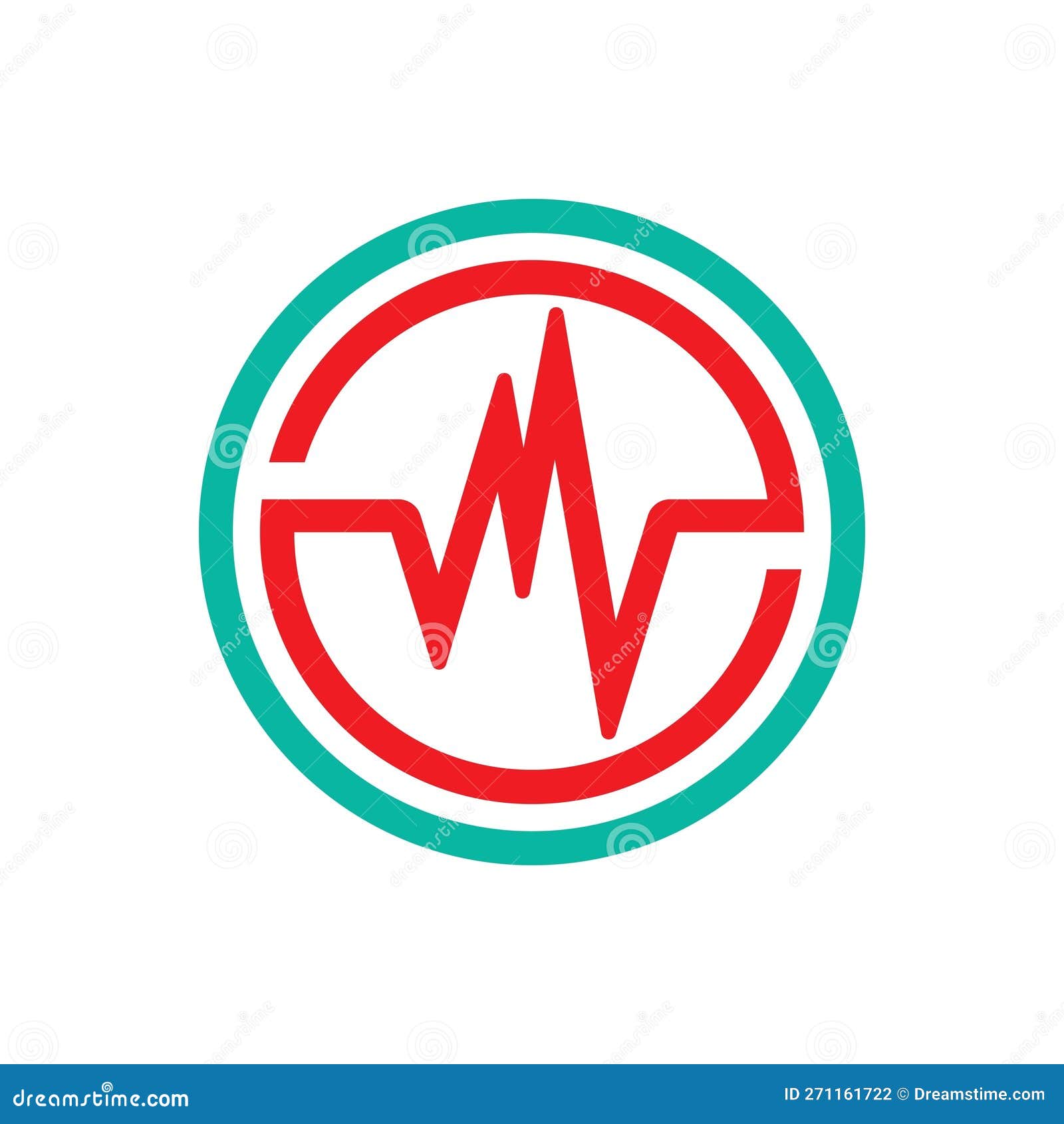 Image du logo pouls illustration de vecteur. Illustration du cardiologie - 271161722