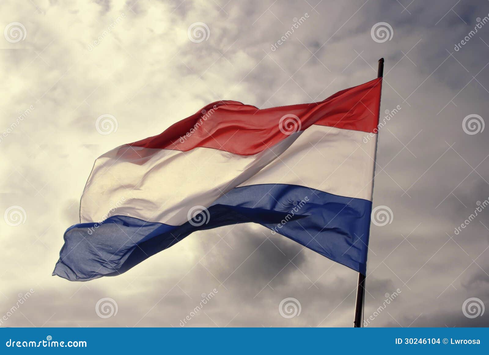 Dutch Flag Stock Image | CartoonDealer.com #10521103