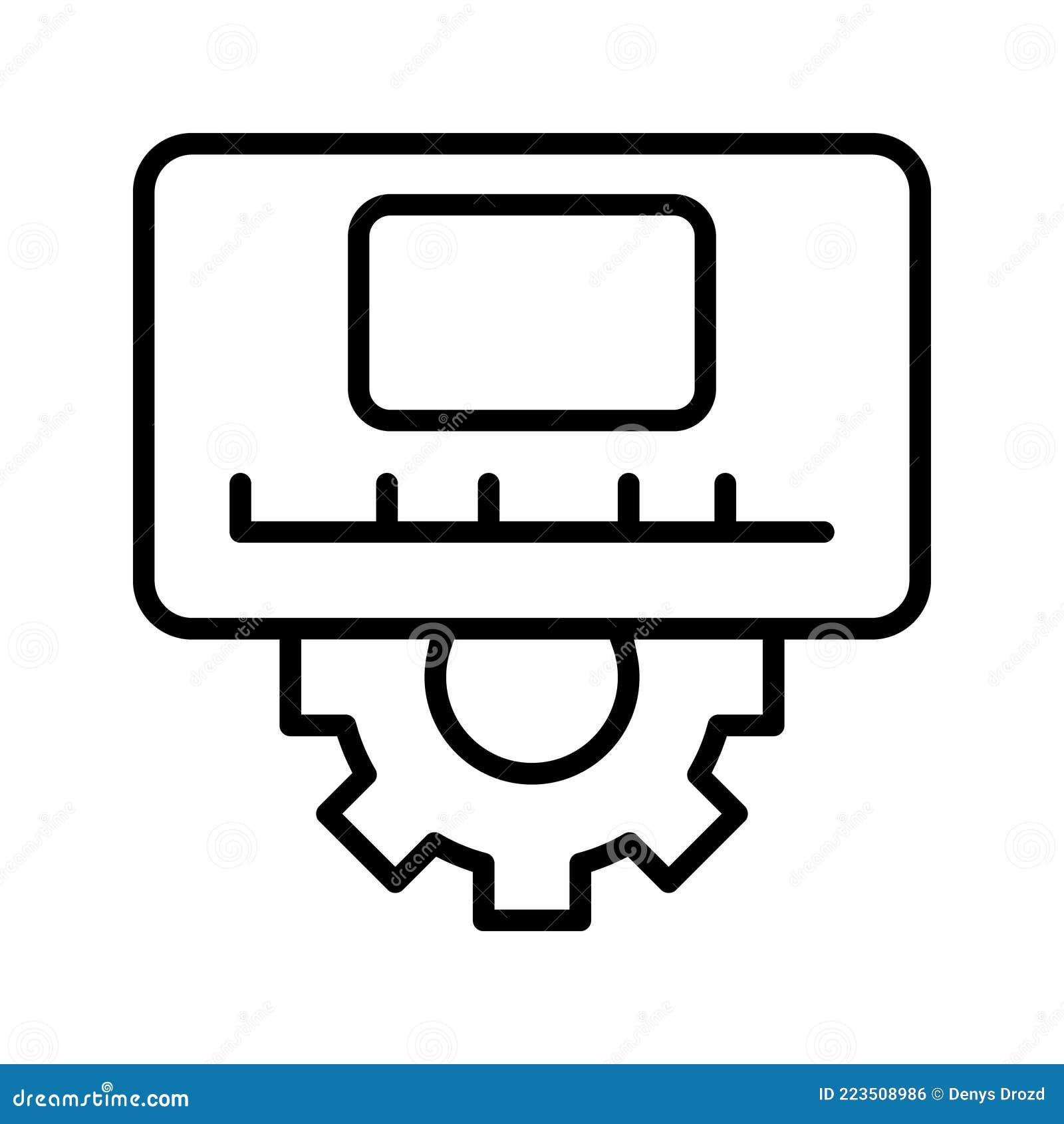 Image Editing Icon Vector Set. Online Editor Illustration Sign ...