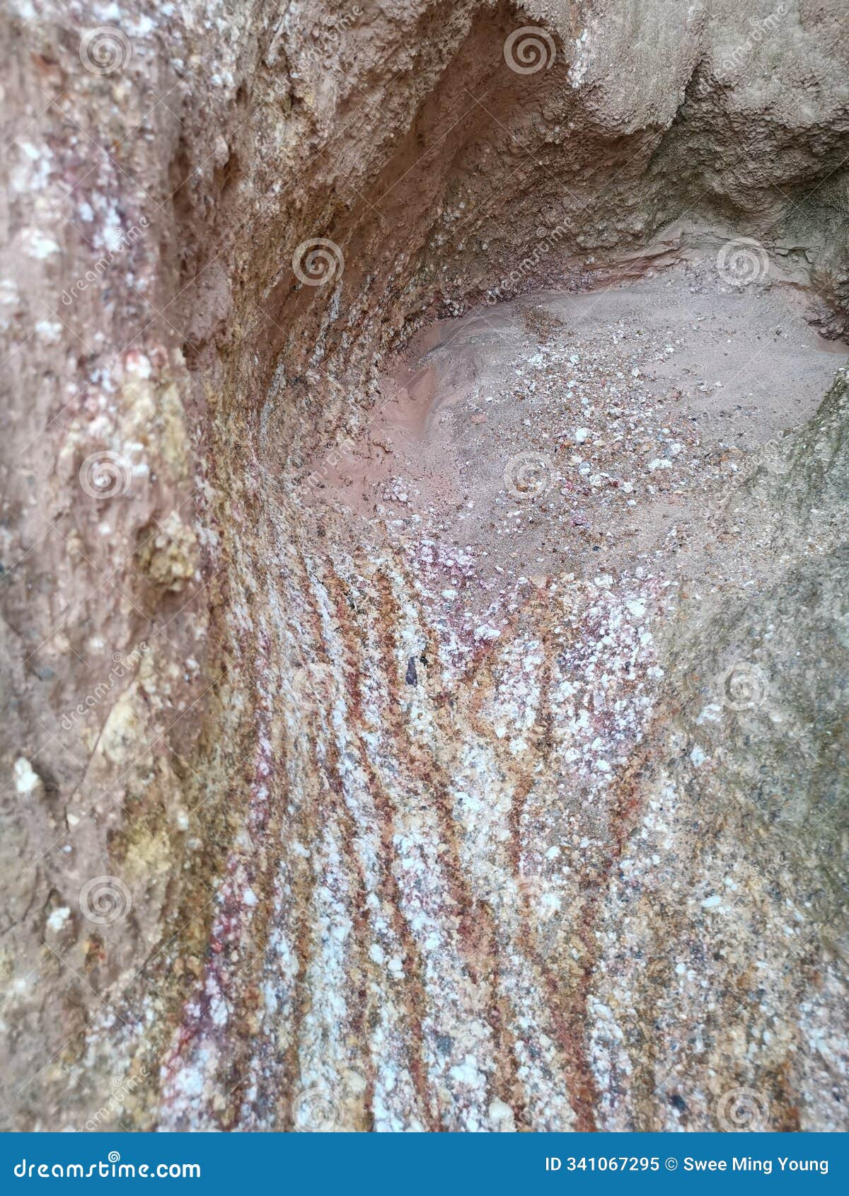 Environment Scene Around the Soil Texture and Pattern of the Limestone ...