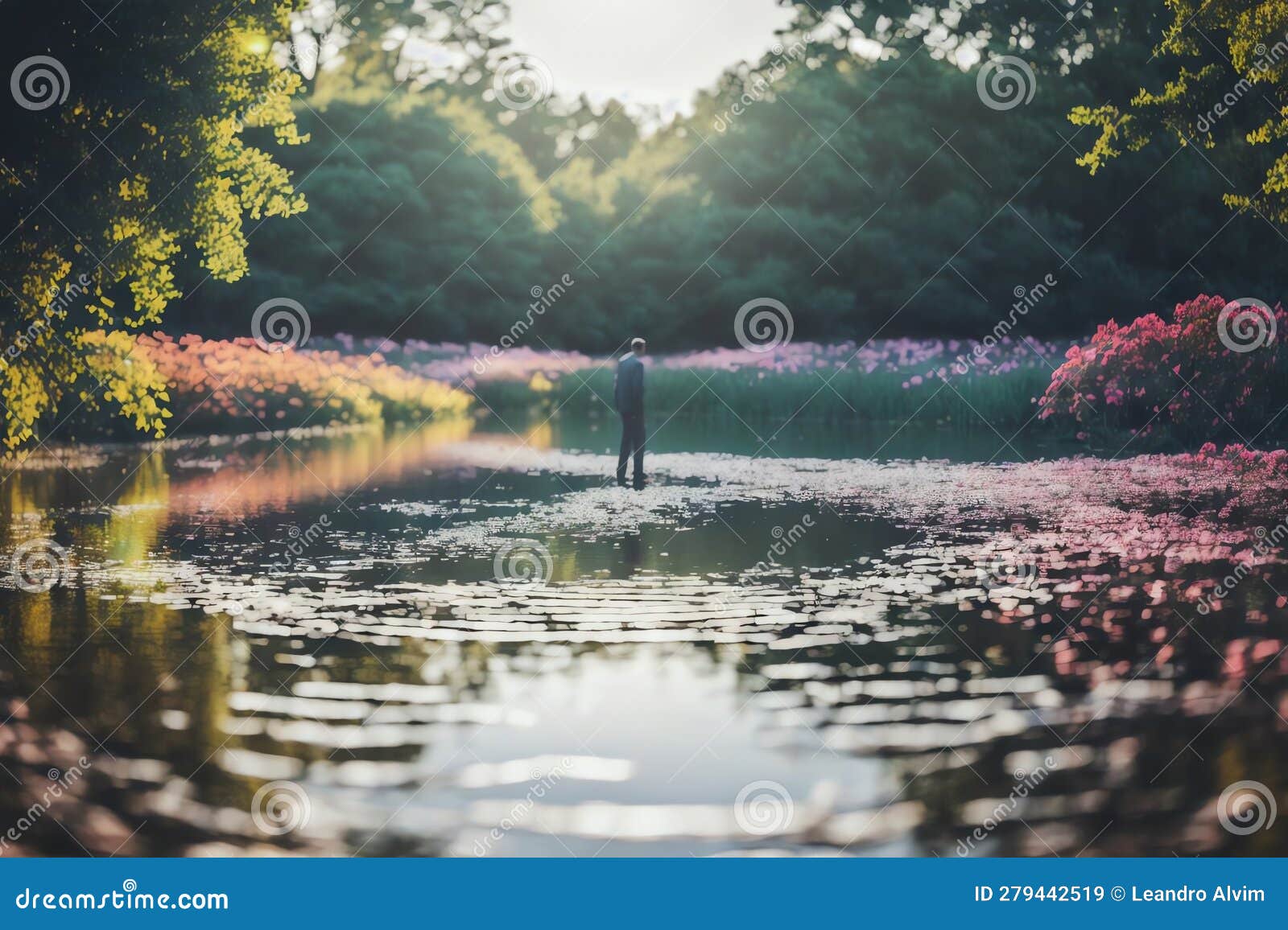 Image of Environmental Crossroads Choosing the Best Path .AI Generated ...