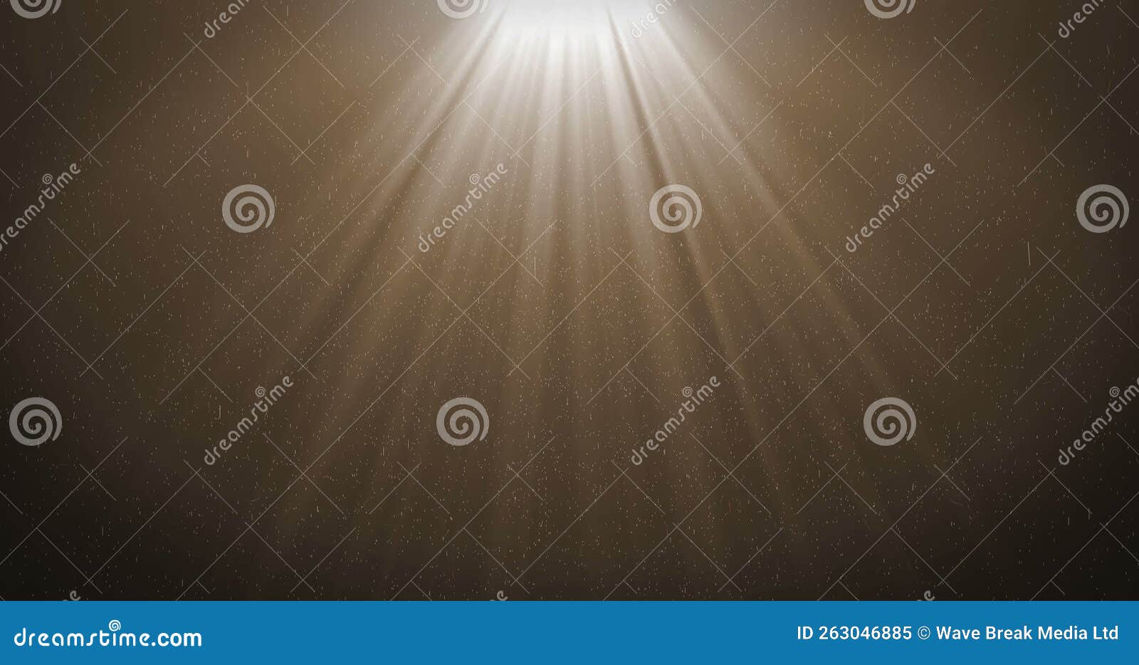 Image of Falling Confetti and Light Rays Over Black Background Stock ...