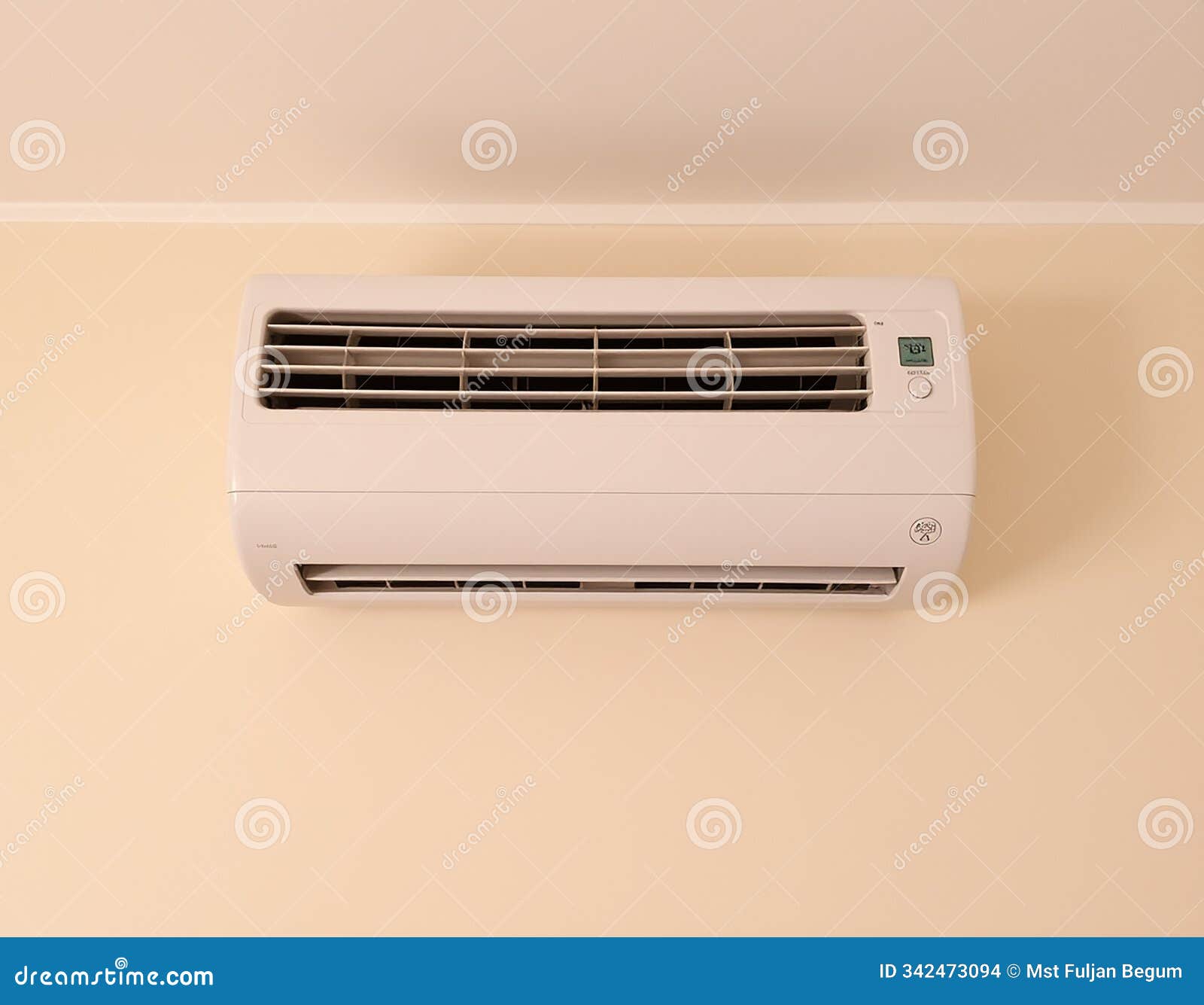 Air Conditioning Unit in Room Ensuring Comfort and Climate Control for ...