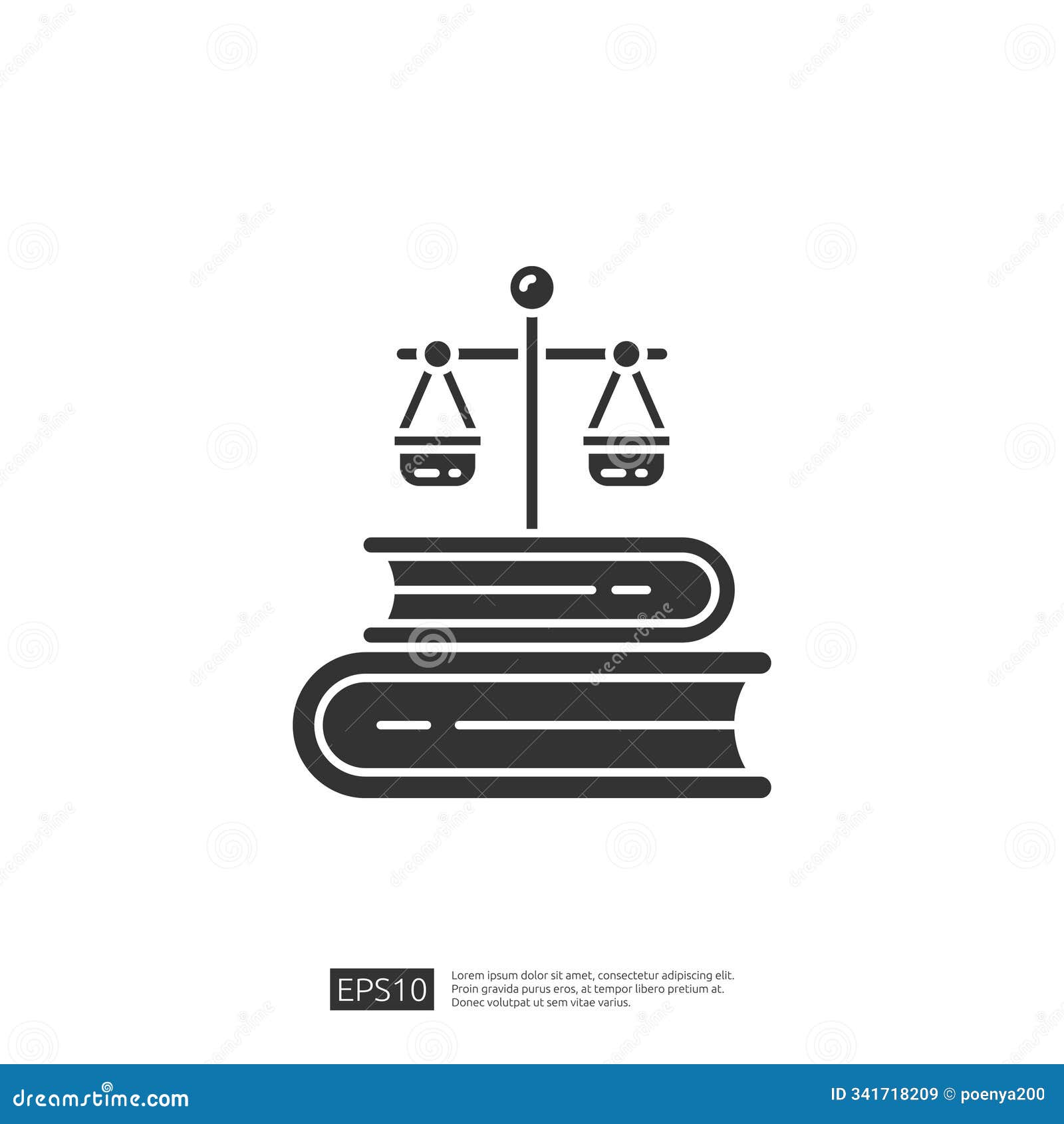 The Image Features a Balanced Scale Symbolizing Justice, Positioned ...