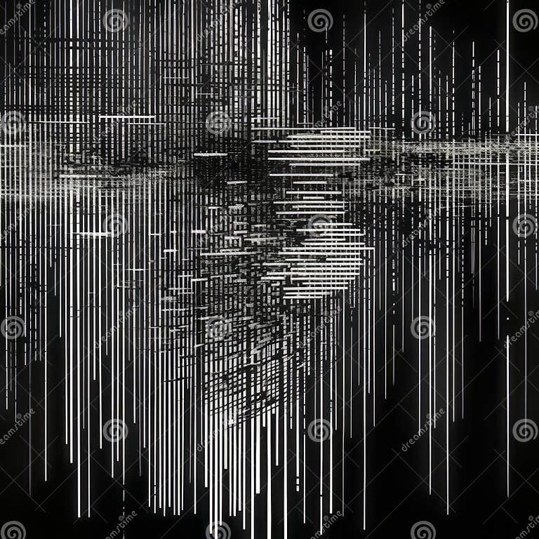 Barcode Image with Dotted and Vertical Lines Stock Illustration ...