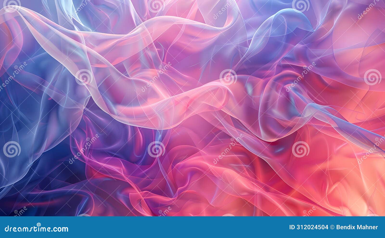 Translucent Membranes Abstract Background with Soft Color Gradient ...
