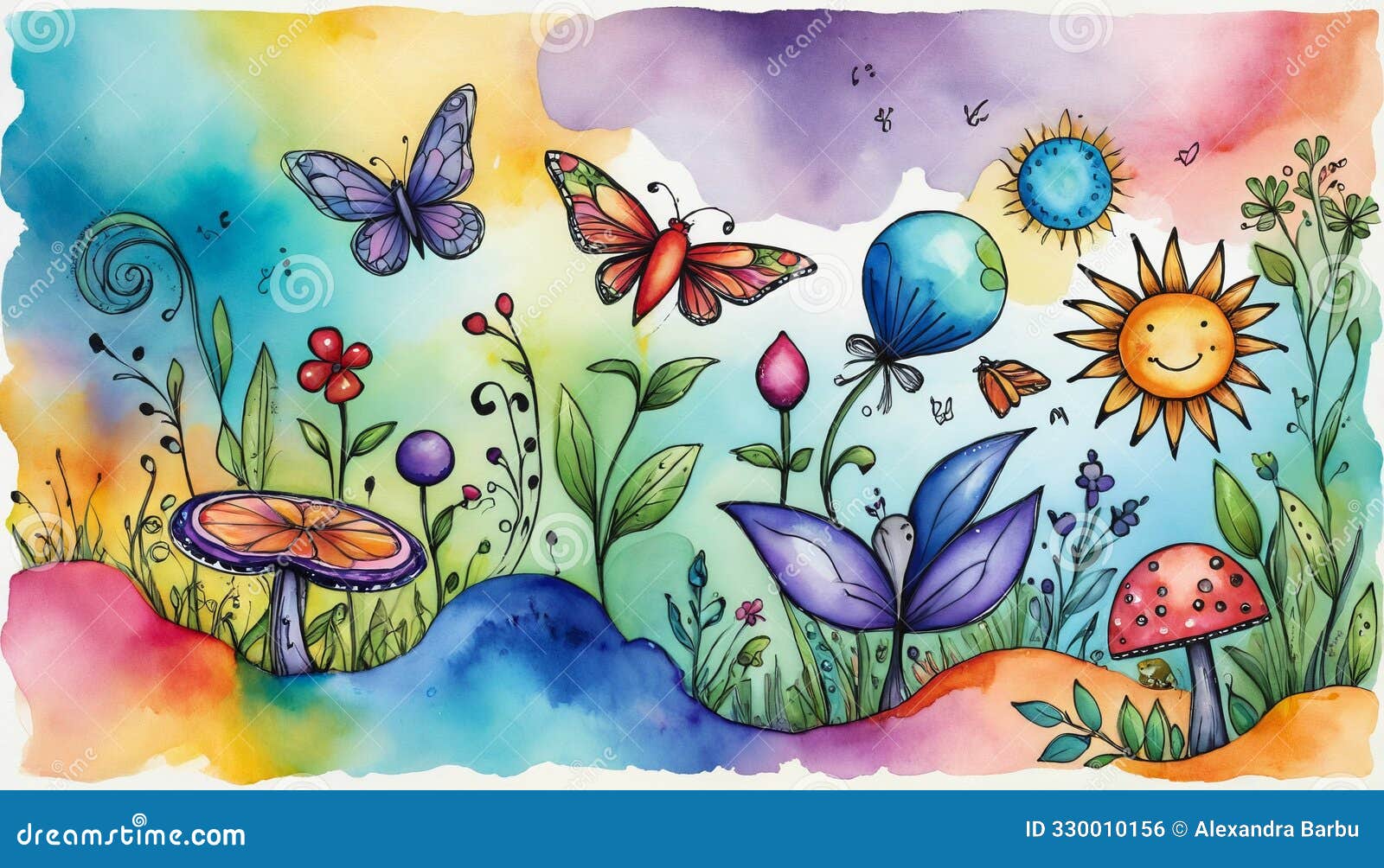 Watercolor Art Therapy Worksheet Creativity, Self Expression, Self ...