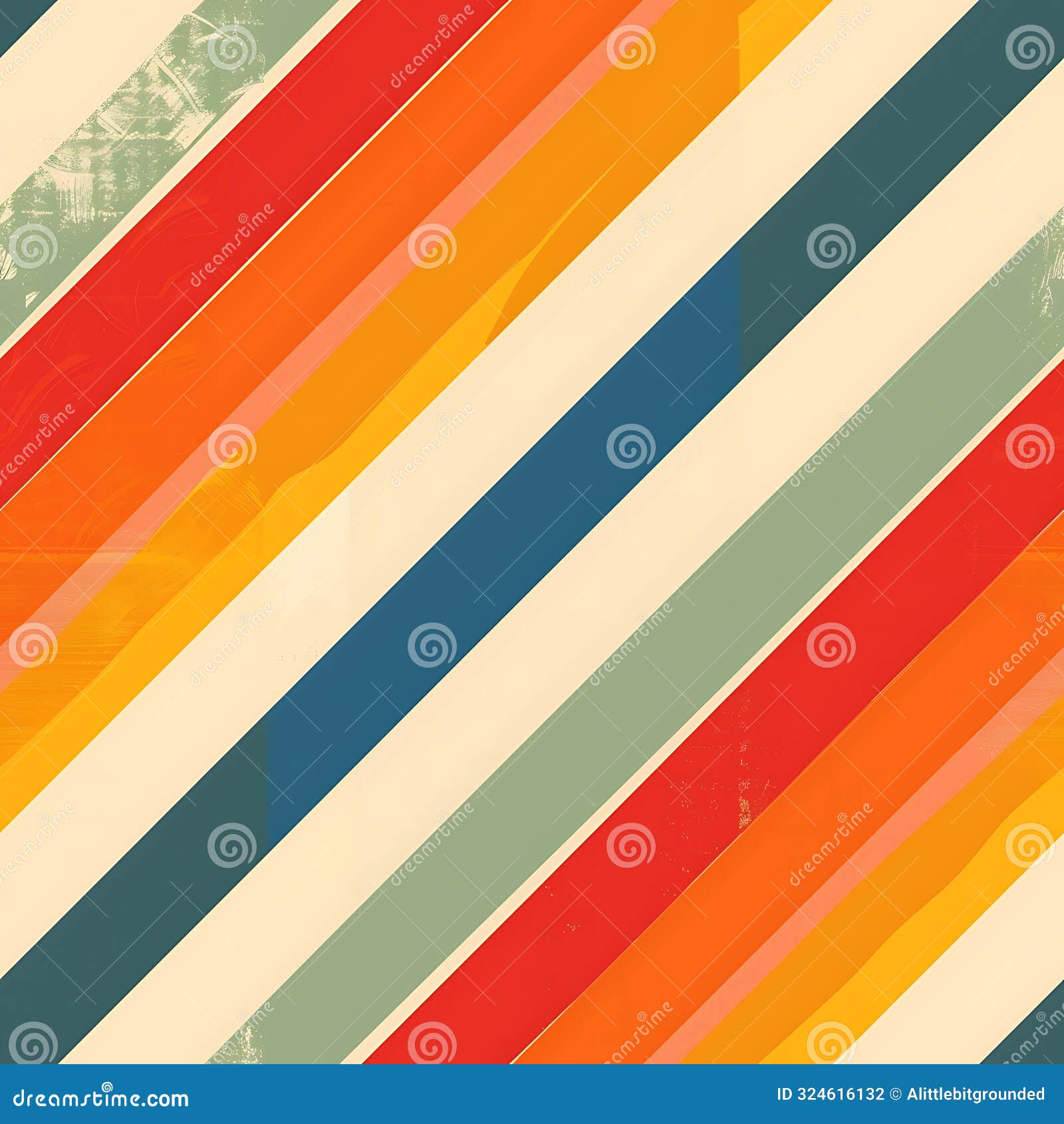 Colorful Rainbow Stripes in a Diagonal Stripe Repeating Pattern Stock ...
