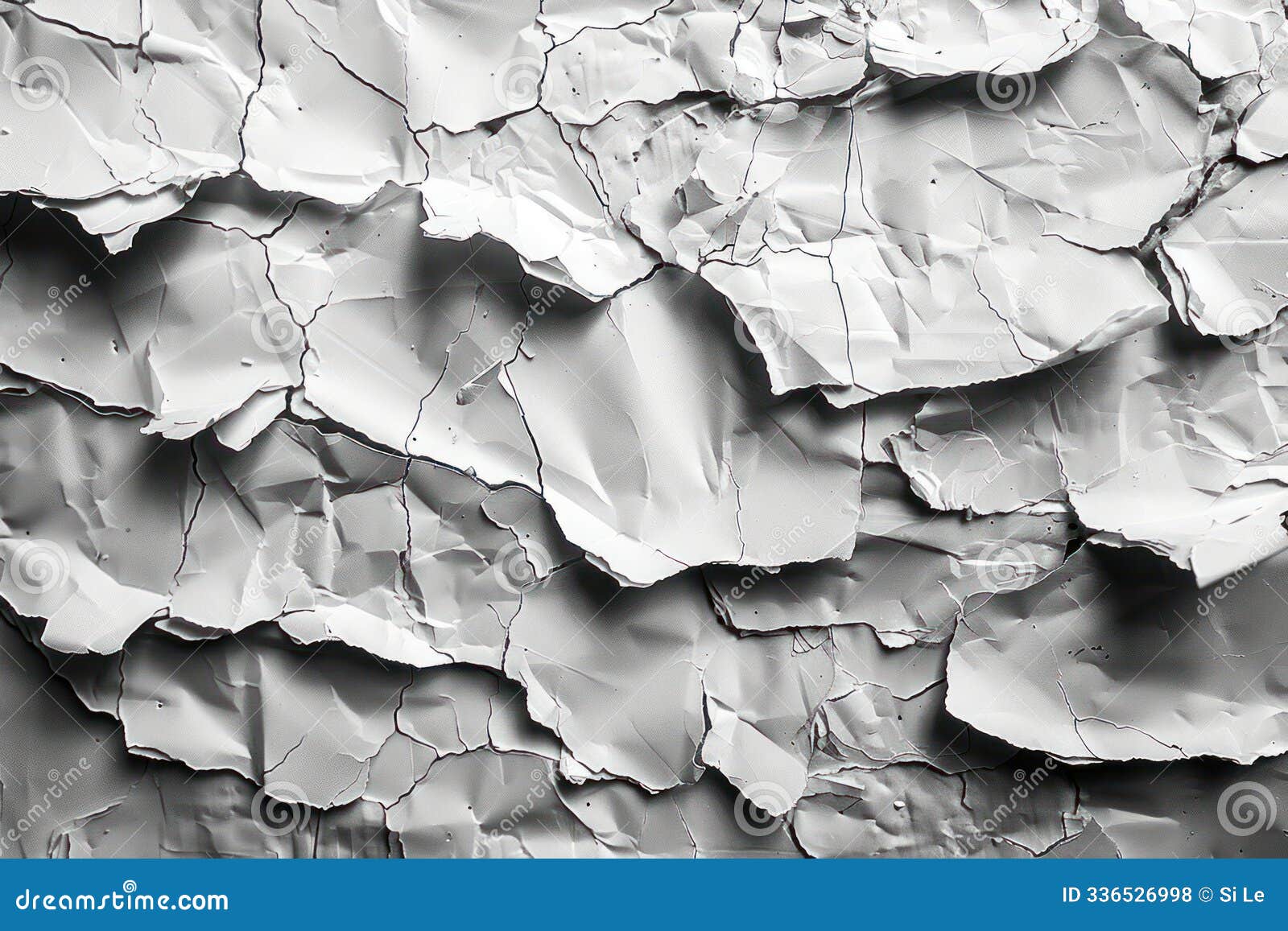 Crushed Paper Texture Overlay for Design and Art Projects Stock ...