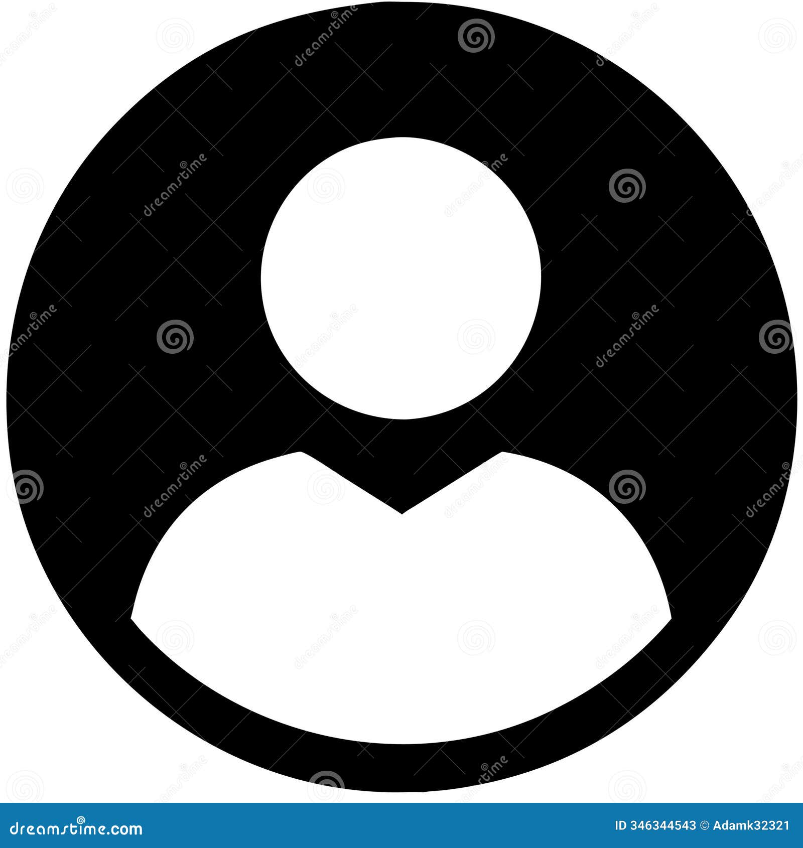 Generic User Profile Avatar Vector for Online Platforms and Social ...