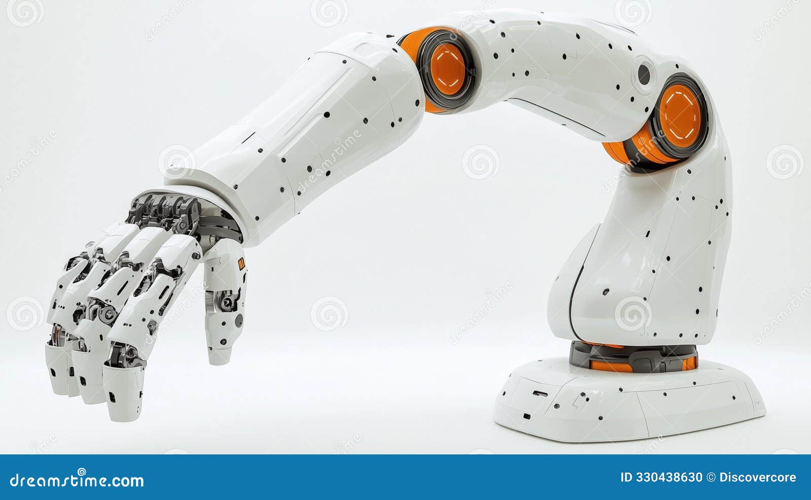 High-Precision Robotic Arm for Advanced Industrial Applications Stock ...