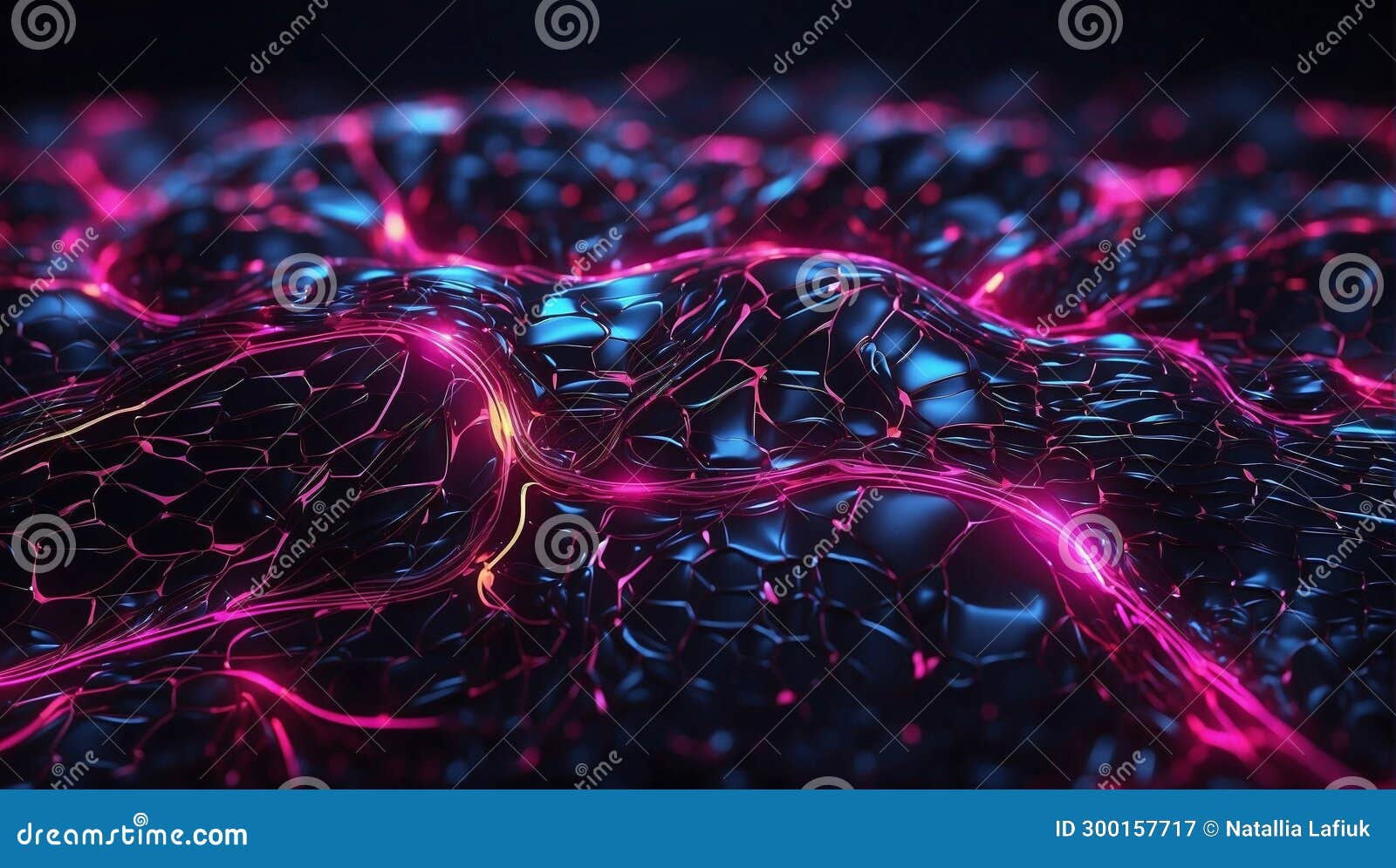 Neural Abstract Patterns Background Neuroscience Artificial ...